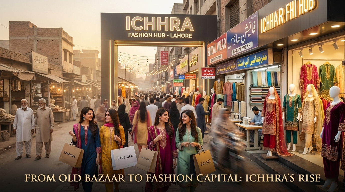 How Ichhra Bazar Lahore Became the Fashion Hub of Lahore